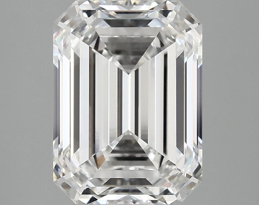 3.1 Carat Emerald Shaped Excellent Cut VVS2 IGI Certified Lab Grown Di ...