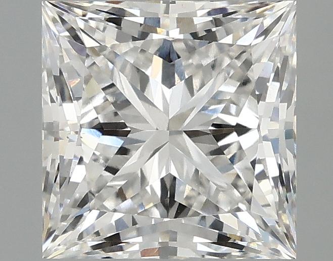 2.07 Carat Princess Shaped Ideal Cut VS1 IGI Certified Lab Grown Diamo ...