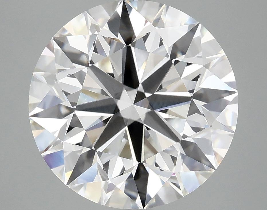 5.03 Carat Round Shaped Excellent Cut VVS2 IGI Certified Lab Grown Dia ...