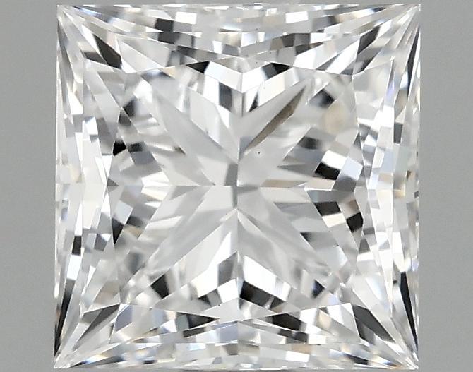 1.05 Carat Princess Shaped Ideal Cut VVS2 IGI Certified Lab Grown Diam ...