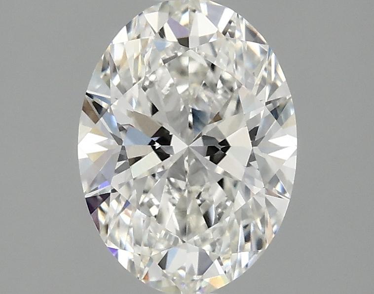 1.57 Carat Oval Shaped Excellent Cut VVS2 IGI Certified Lab Grown Diam ...